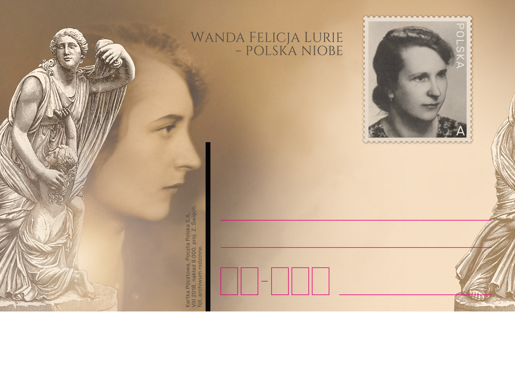 Wanda Felicja Lurie - Polska Niobe - Poczta Polska