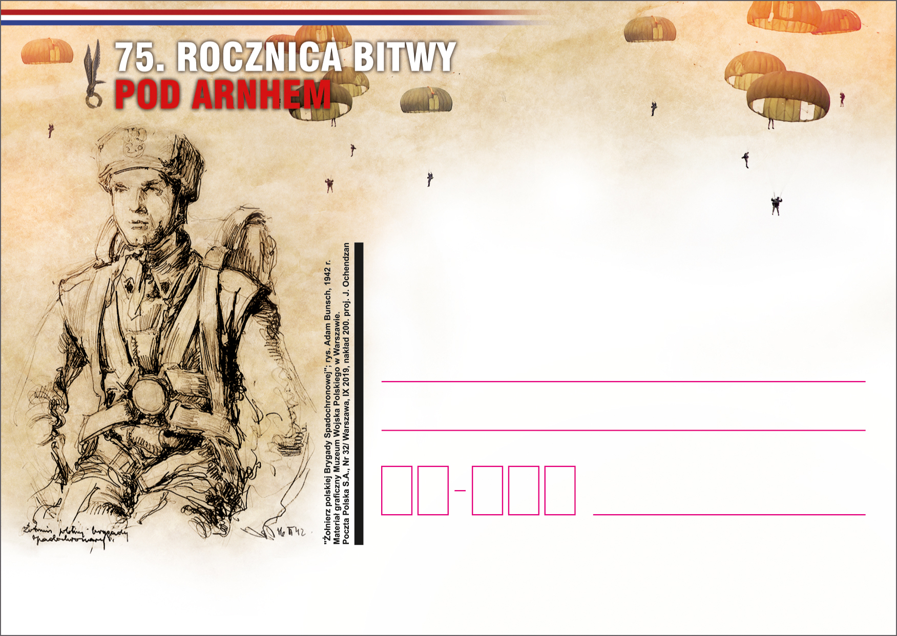 75. Rocznica Bitwy pod Arnhem - Poczta Polska