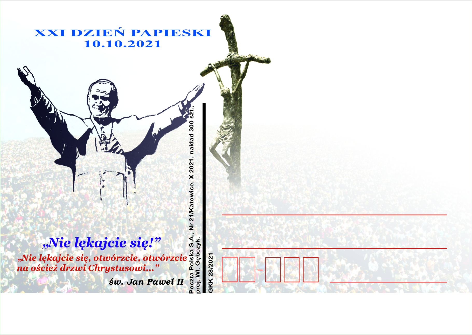 XXI Papal Day - Polish Post