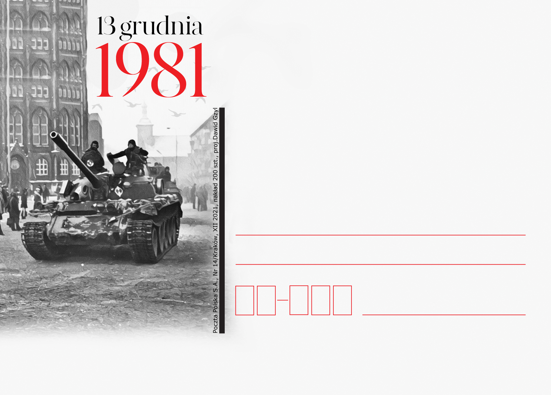 13 Grudnia 1981 - Poczta Polska