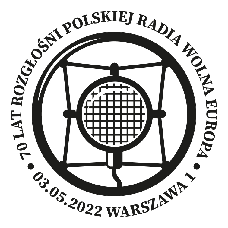 70 lat Rozgłośni Polskiej Radia Wolna Europa - Poczta Polska