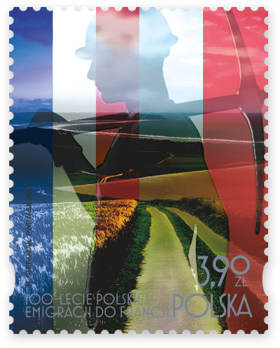 100-lecie polskiej emigracji do Francji - Poczta Polska